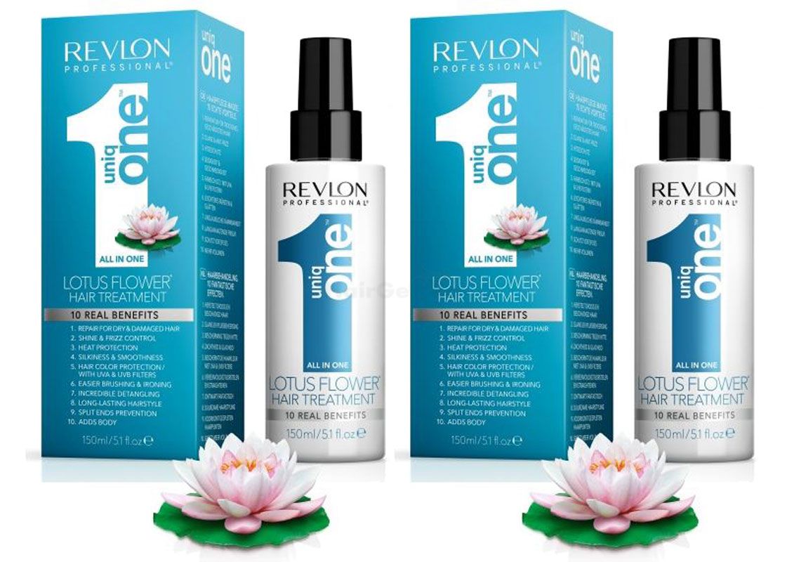 Revlon UNIQ One Lotus Flower Hair Treatment 2x150ml = 300ml | 2178